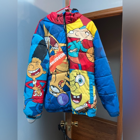 Members Only | Jackets & Coats | Nickelodeon Blue And Red Jacket | Poshmark